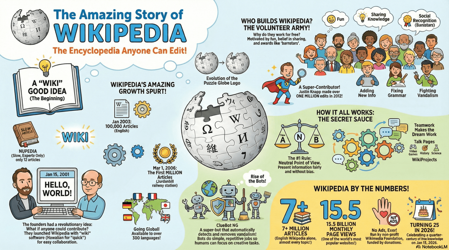 Happy Wikipedia Day on Jan. 15 – Books, Brains & Blades